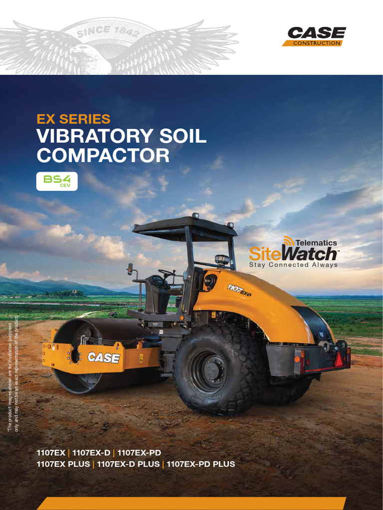 1107ex D PD Compactors Brochure 2023 in en | PDF | Engines | Horsepower