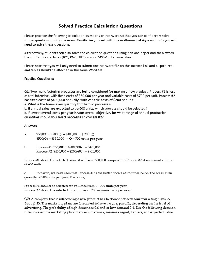 SCM Solution | PDF | Forecasting | Standard Deviation