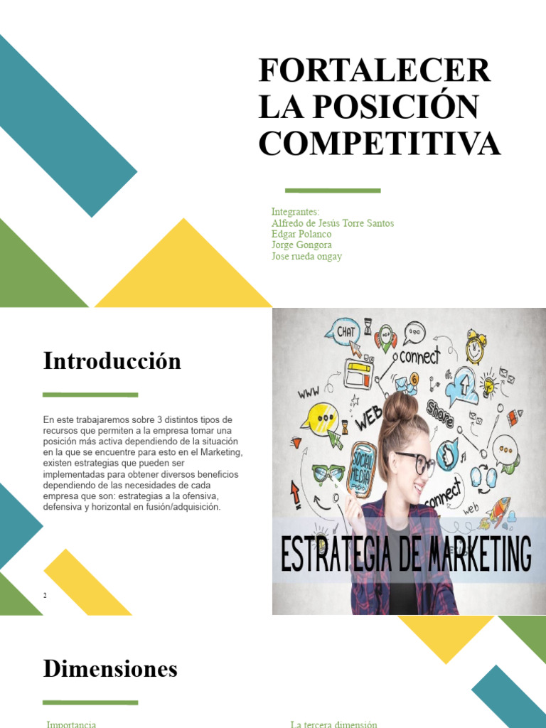 Sesion11 Fortalecer La Posición Competitiva | PDF | Business | Mercado ...