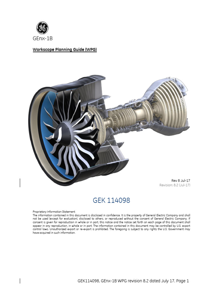 GENX-1B Workscope Planning Guide Rev 8.2 | PDF | Reliability ...