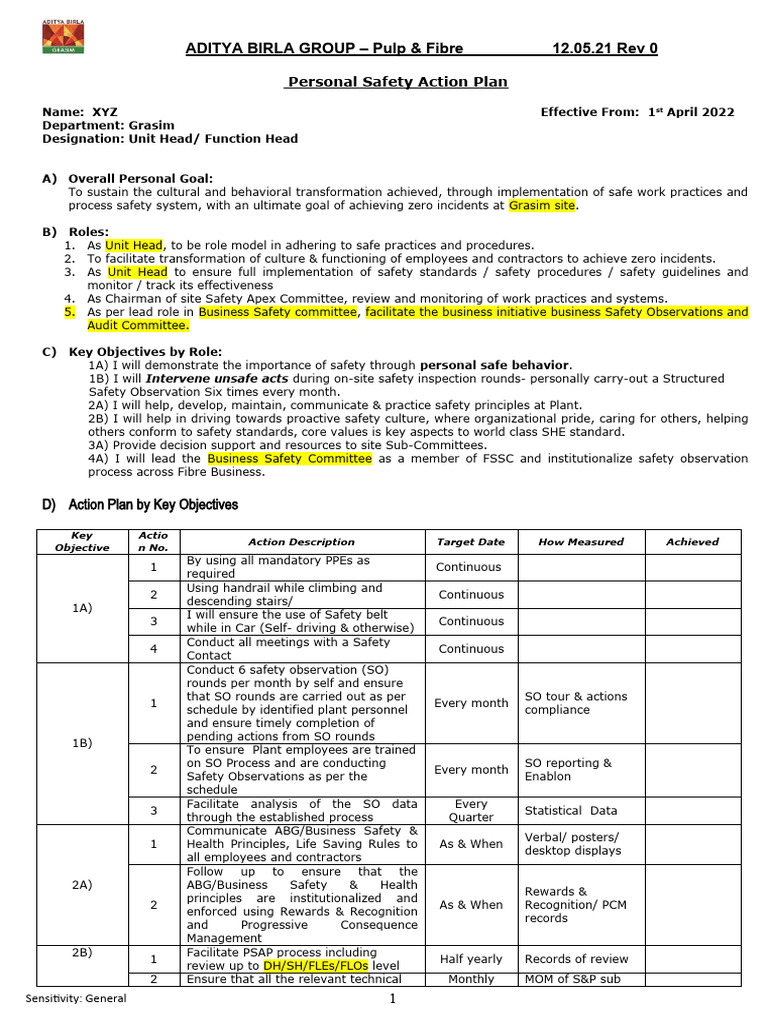 Sample PSAP FY 23 | Download Free PDF | Safety | Audit