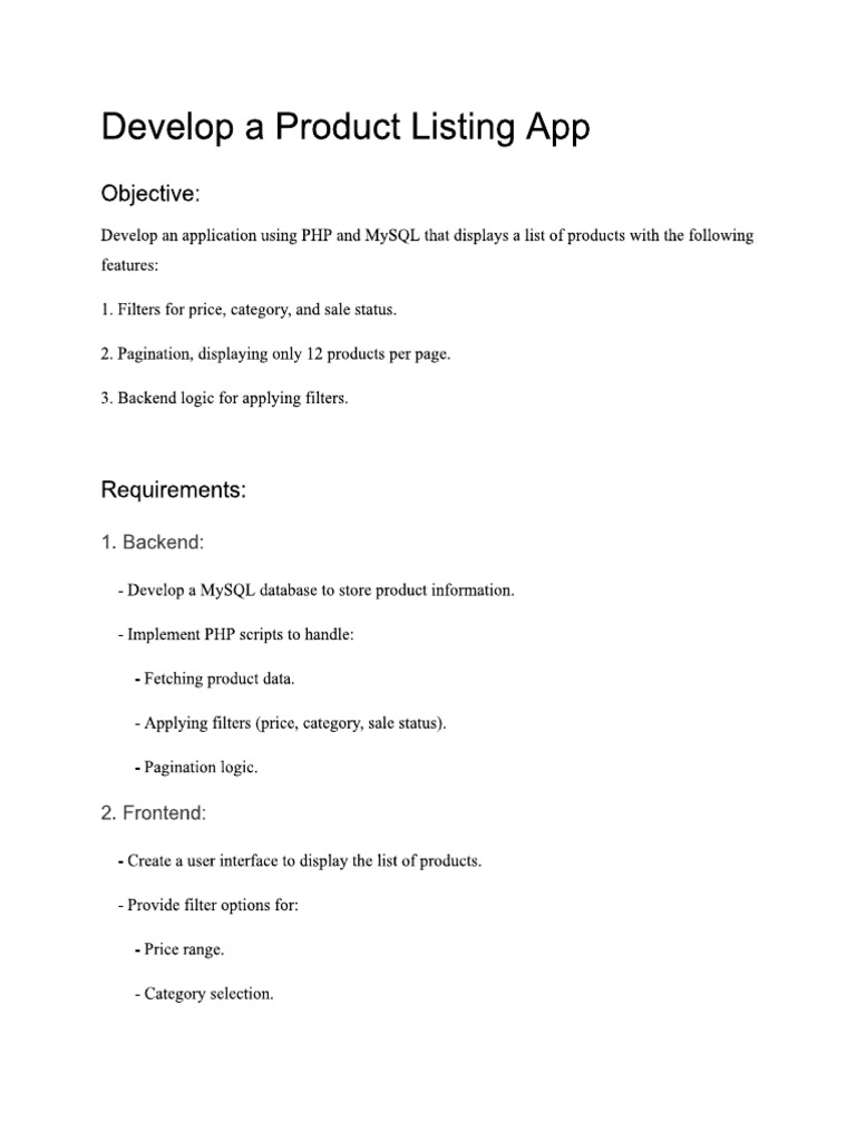 Dev Assignment Pdf 