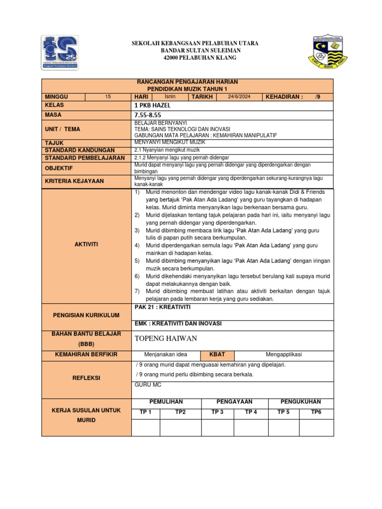 m15 24 Jun Isnin | PDF
