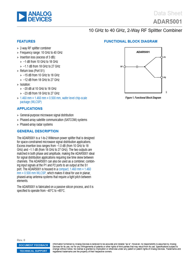 Adar 5001 | PDF | Electrostatic Discharge | Electricity