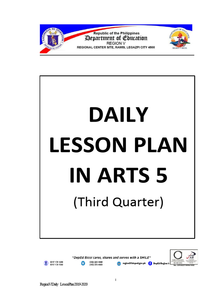Grade 5 - Arts (Third Quarter) | PDF