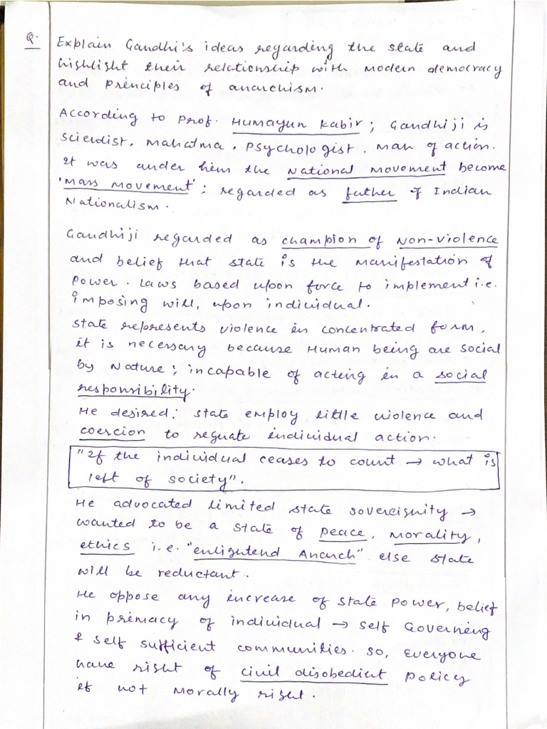 Indian Political Theory Notes | PDF