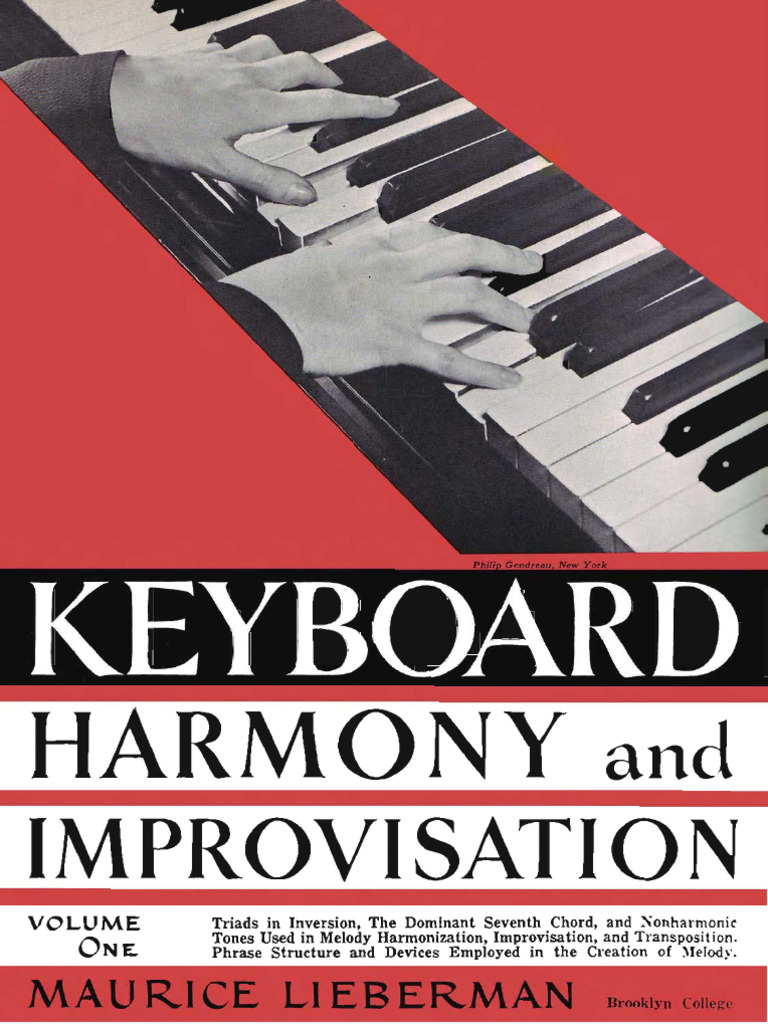 Lieberman - Keyboard Harmony and Improvisation | PDF