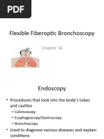 Pulmonology: Bronchoscopy Note | PDF | Pulmonology | Respiratory System