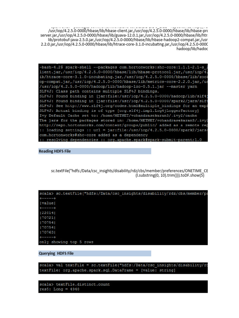POC Issues 0327 | PDF | Apache Hadoop | Data