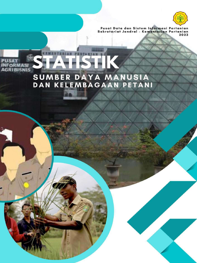 Buku Statistik SDM Pertanian 2023 Compressed | PDF | Economies | Indonesia