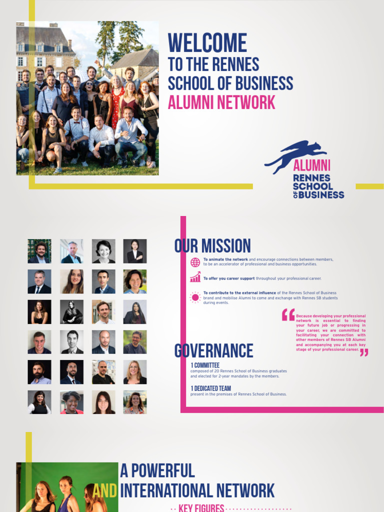 Presentation Reseau Alumni 2024 en | PDF | Recruitment | Business