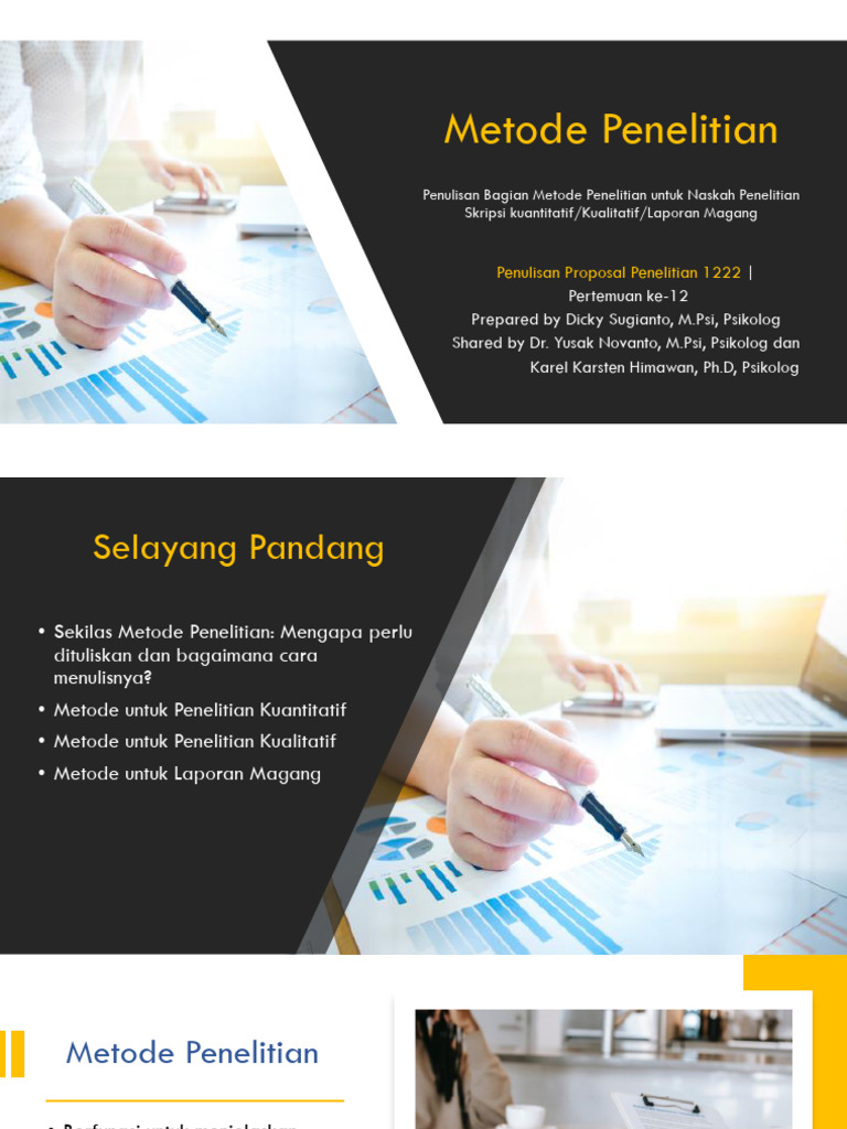 Metode Penelitian PPP 2023 | PDF