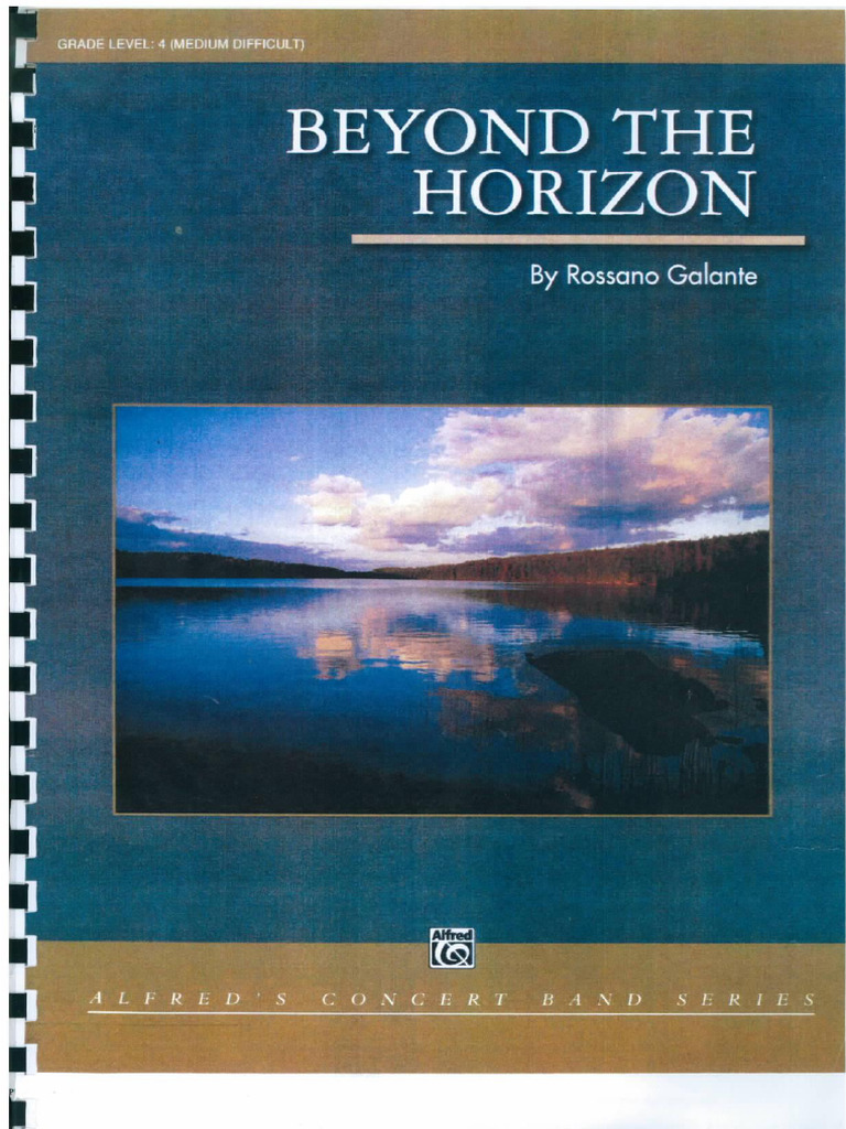 Beyond The Horizon - 000 Full Score | PDF