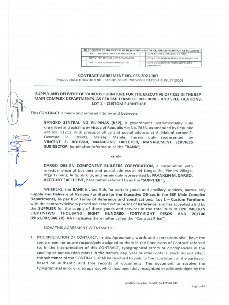 Contract-2-acknowledgements (1) | PDF