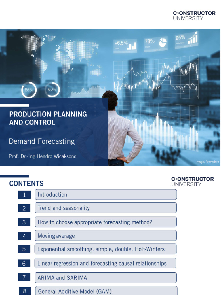 02 Demand Forecasting-1 | PDF | Teaching Methods & Materials
