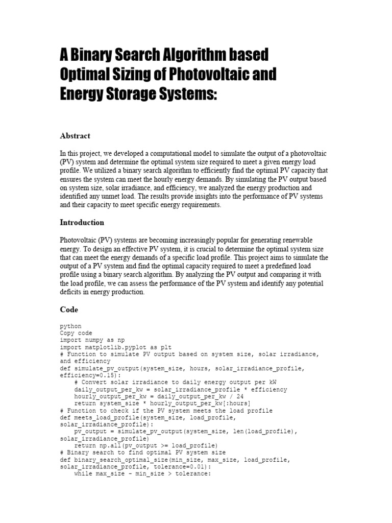 Daa Project | PDF | Photovoltaics | Photovoltaic System Daa Project | PDF | Photovoltaics | Photovoltaic System