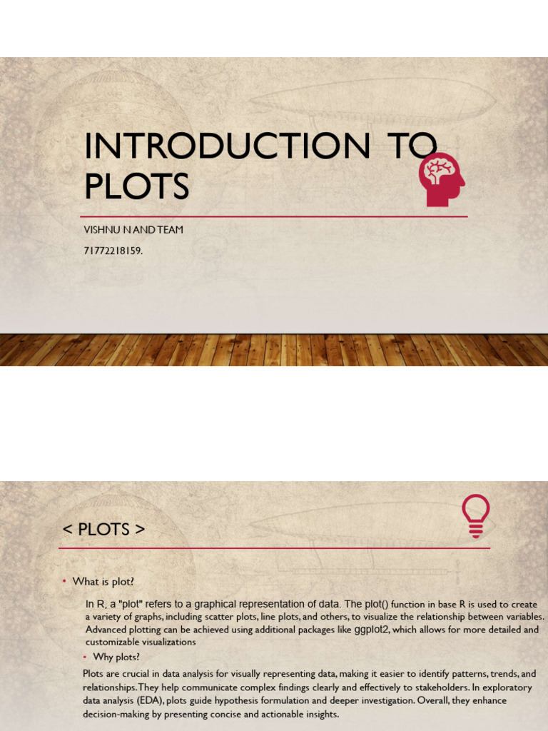 Plots | PDF | Scatter Plot | Histogram
