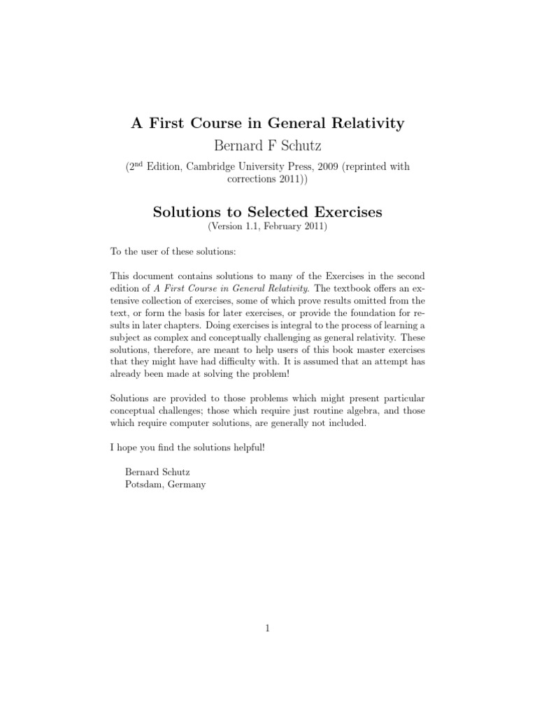 Solutions To Selected Exercises Pdf Euclidean Vector Coordinate