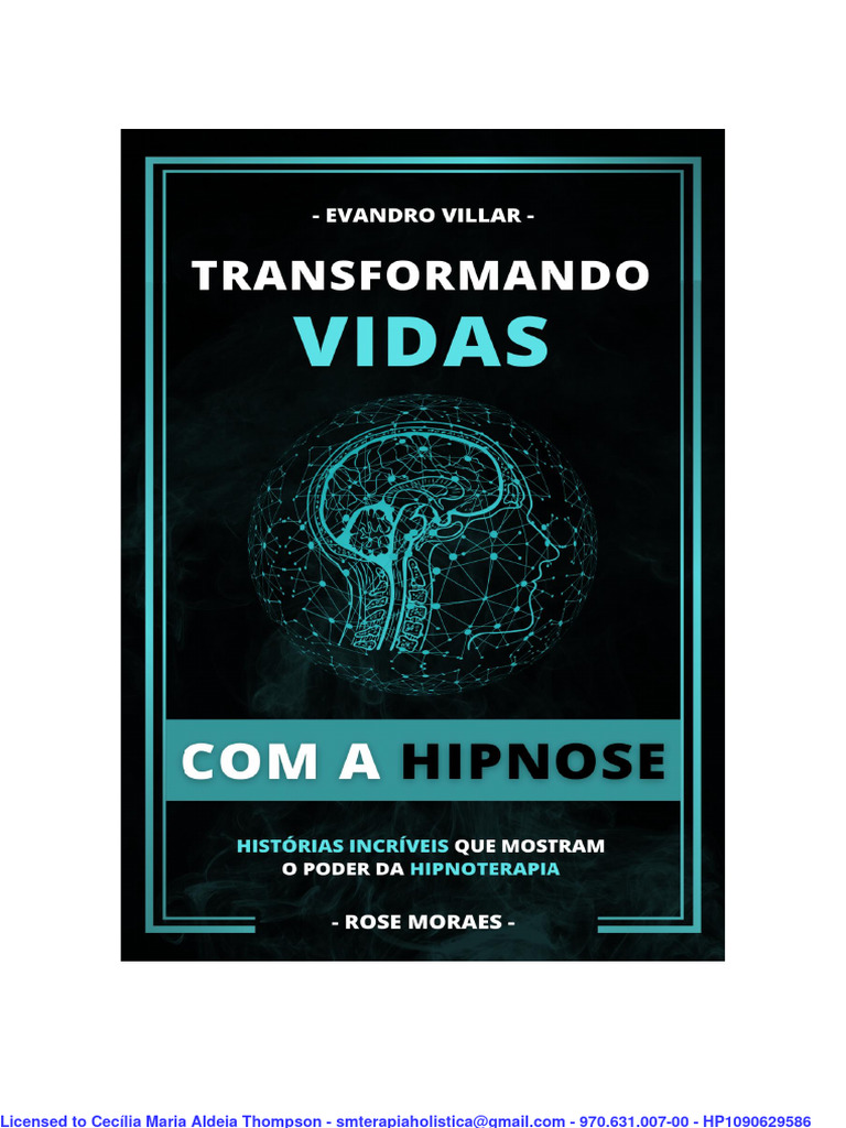 Transformando Vidas com Hipnose | PDF | Hipnoterapia | Tempo