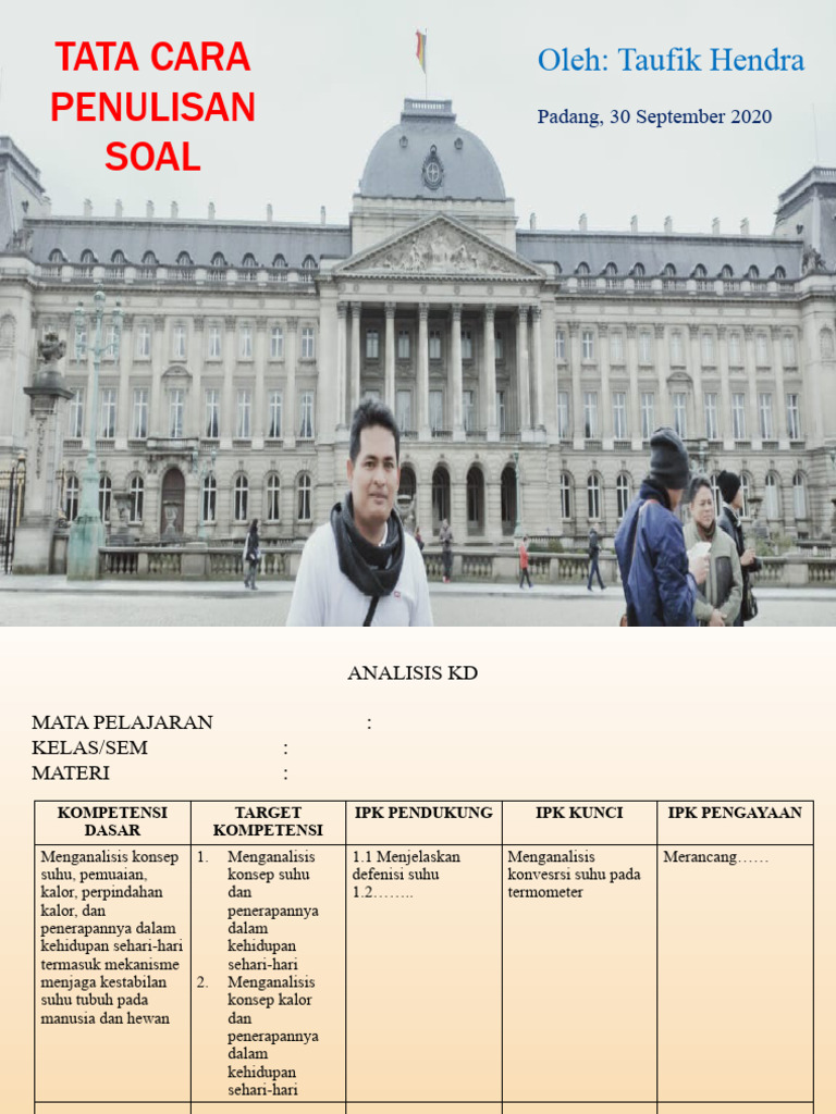 Kaidah Penulisan Soal - Ok | PDF | Kajian Bahasa Asing