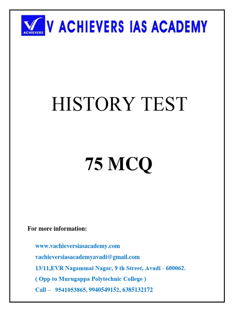 History Test | PDF