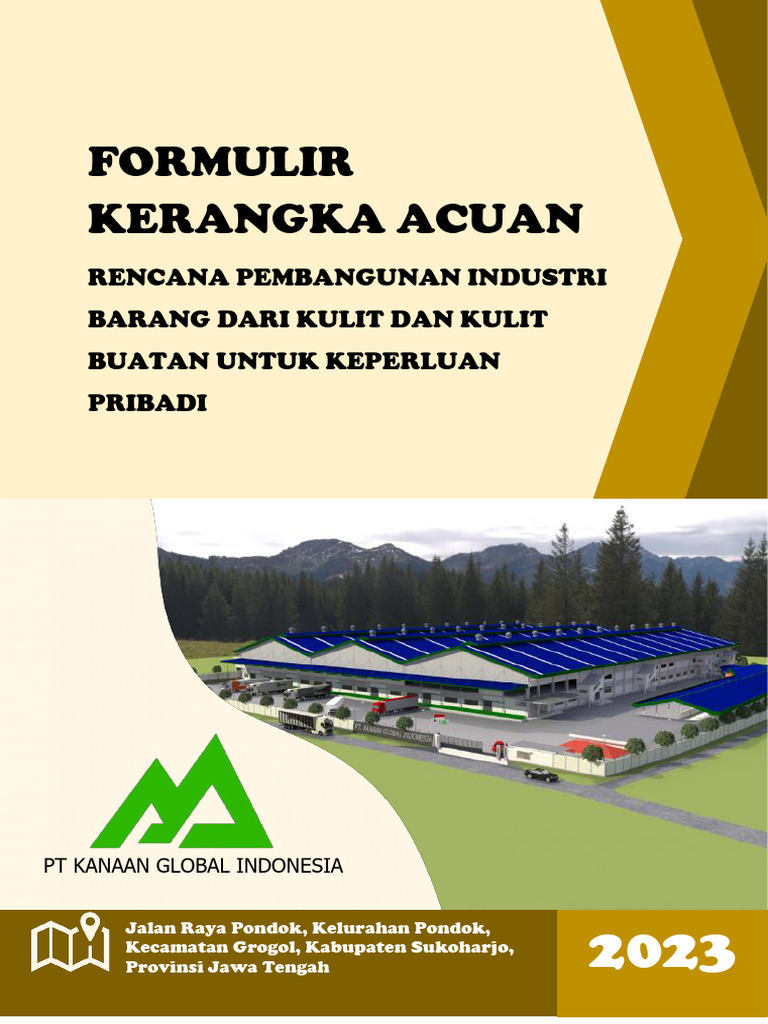 Formulir KA PT KGI_Upload_DA | PDF
