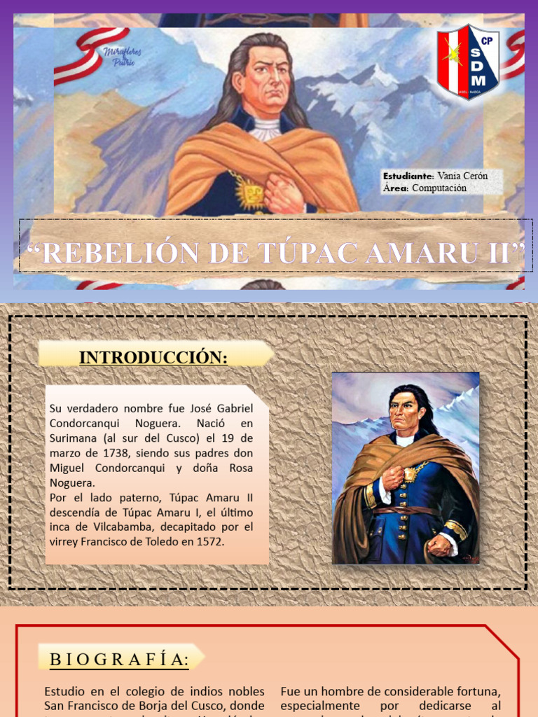 Rebelion de Tupac Amaru | PDF | Viajes y turismo