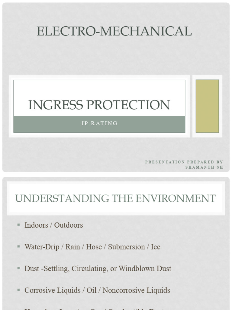 Ingress Protection (IP Rating) | PDF | Electricity | Materials