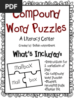 Rainbow Compound Words Activity | PDF | Language Arts & Discipline
