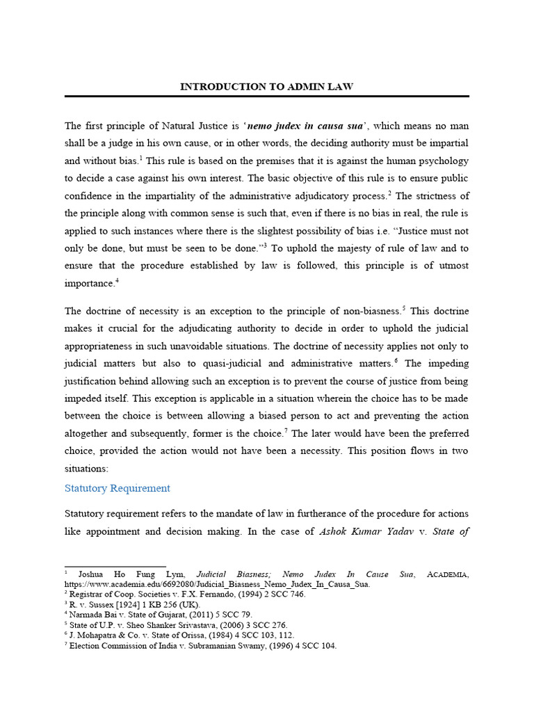 Understanding Administrative Law Principles | PDF | Justice | Crime ...