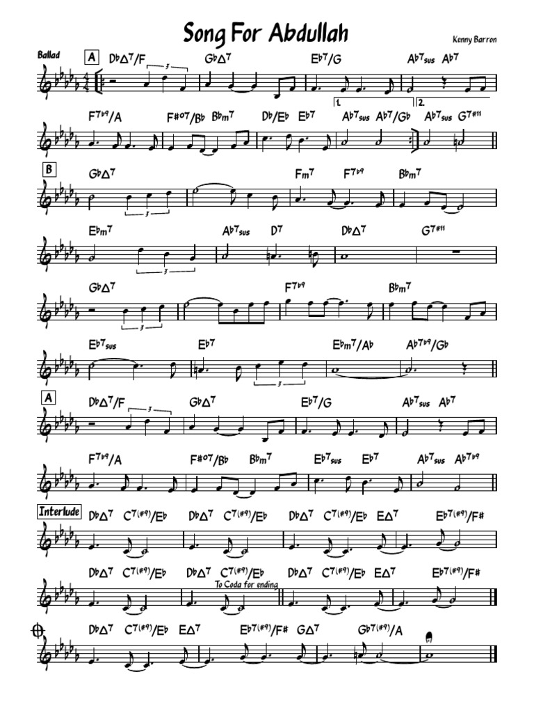 Song For Abdullah | PDF