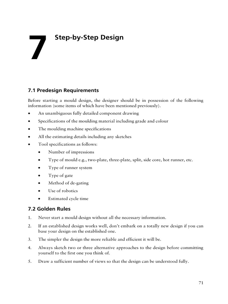 The Mould Design Guide | PDF