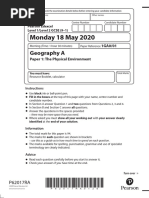 Edexcel GCSE Specification Geography B | PDF | Tropical Cyclones ...