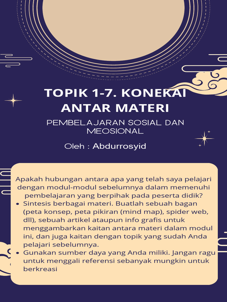 T1-7. - Koneksi - Antar - Mater Pse | PDF | Karier & Perkembangan ...