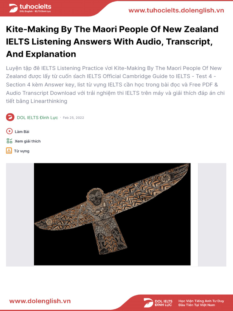 Kite-Making by The Maori People of New Zealand | PDF | Kite ...