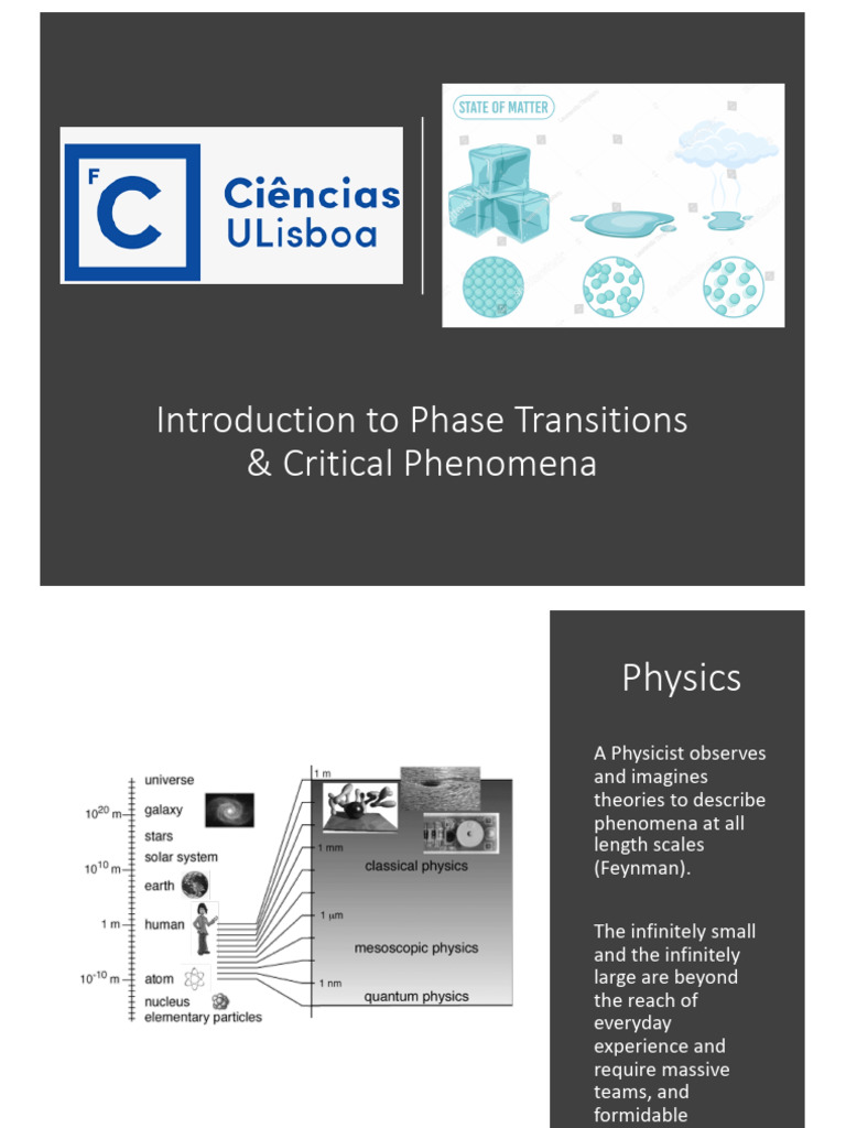 Introduction Phase Transitions | PDF | Temperature | Liquids