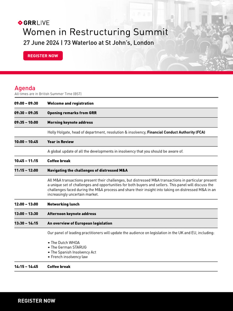 GRR agenda | Download Free PDF | Mergers And Acquisitions | Valuation (Finance)