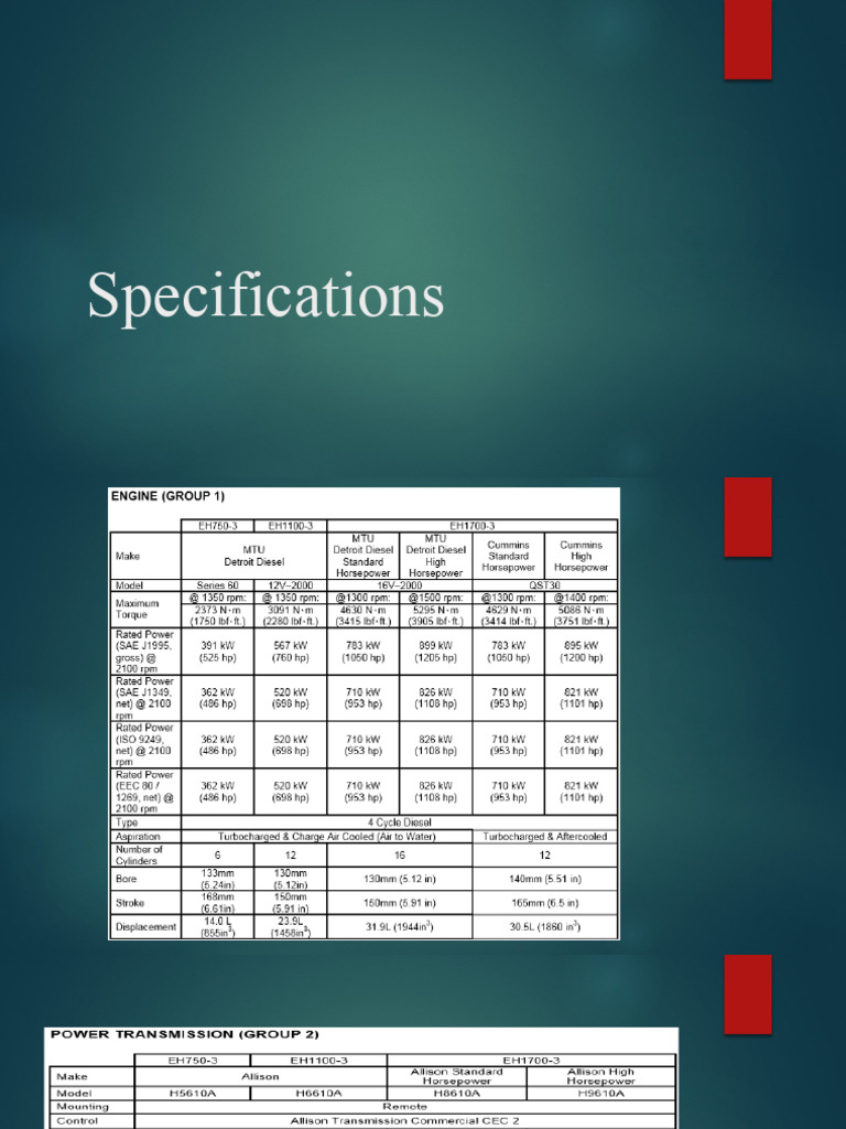 Specifications | PDF | Truck | Intersection (Road)