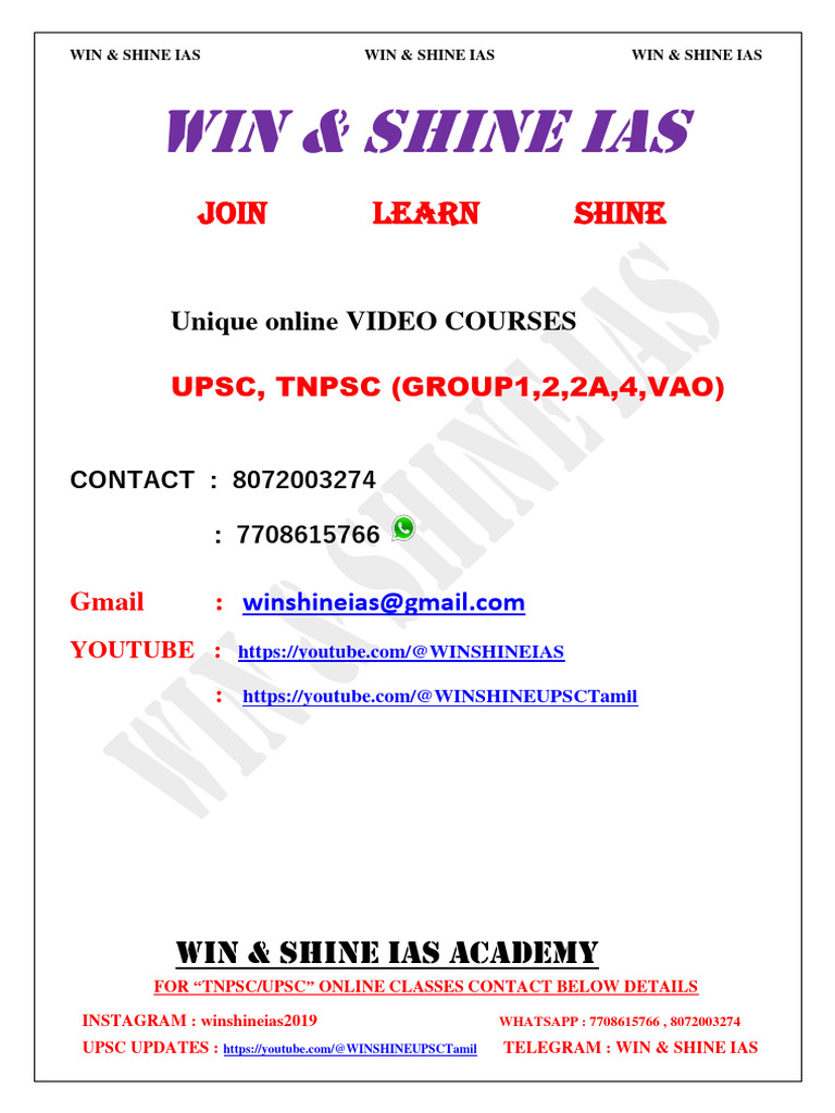 Win Shine CA 2 June qn-1 | PDF