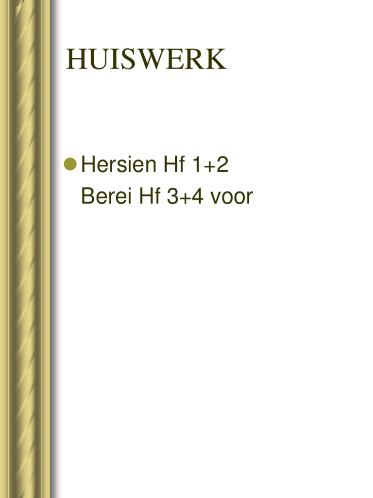 #1 Raamwerk | PDF