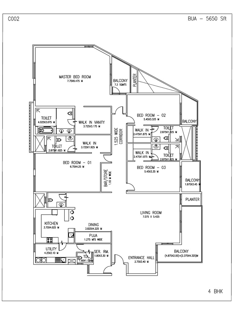 4 BHK - 5650 SFT (GF) | PDF