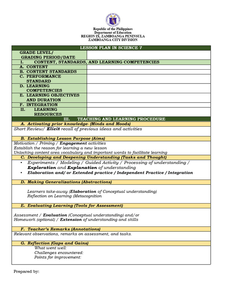 LP-MATATAG-Template | PDF