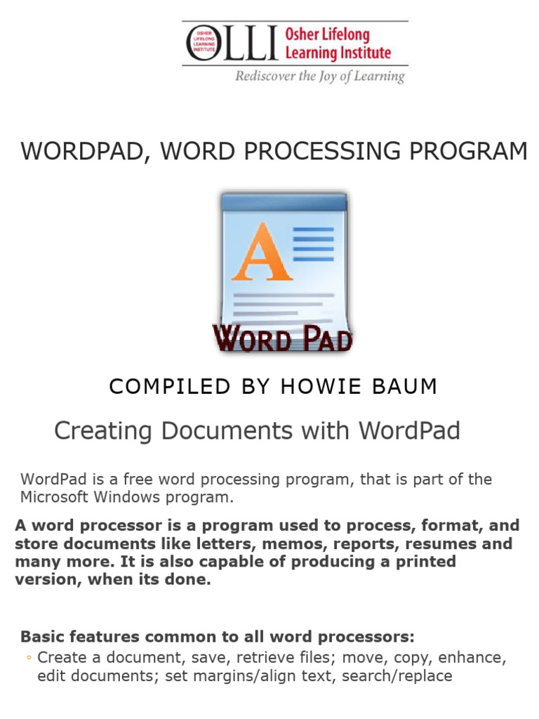 Word Pad | PDF | Computer Keyboard | Keyboard Shortcut