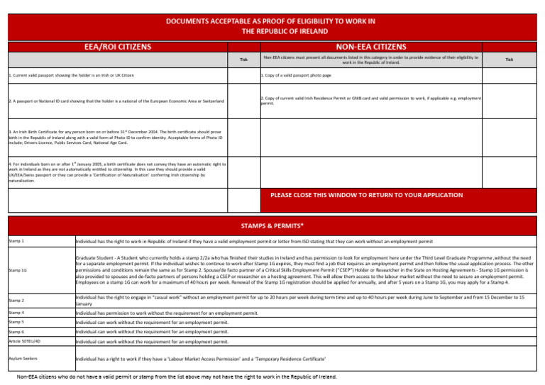 ROI RTW Power Point - EC Amends 725 | PDF | Identity Document | Passport