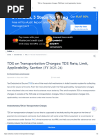 TDS Rate Chart For FY 2025-26 (AY 2026-27) | PDF | Capital Gains Tax ...