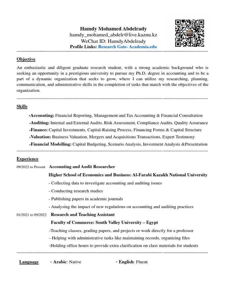 Supporting Documents Hamdy Rady | PDF | Accounting | Audit