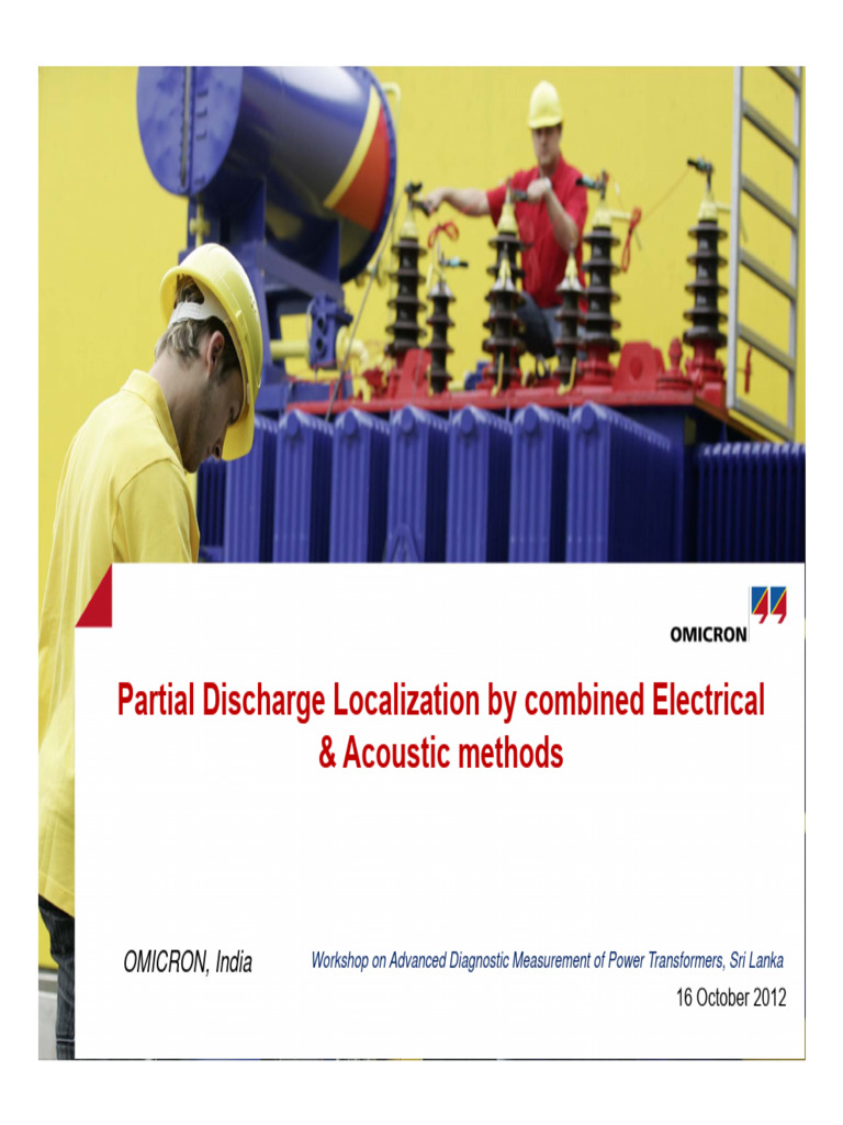 Partial Discharge Localization | PDF | Electromagnetism | Physical Quantities