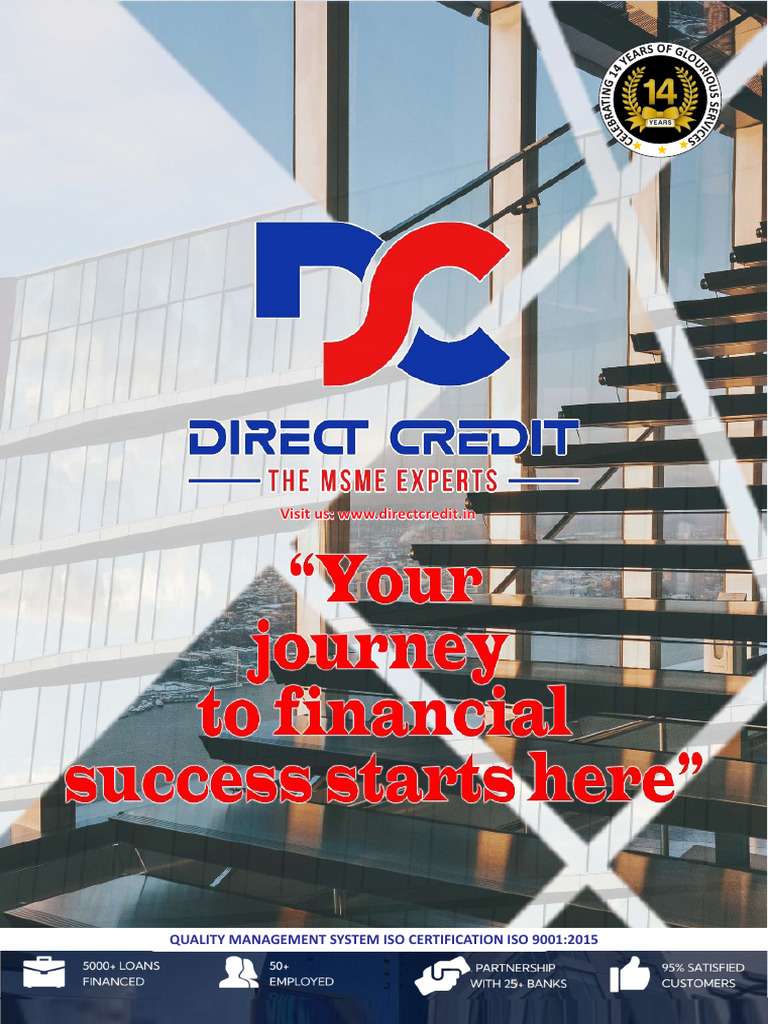 Direct Credit Brochure | PDF | Loans | Business