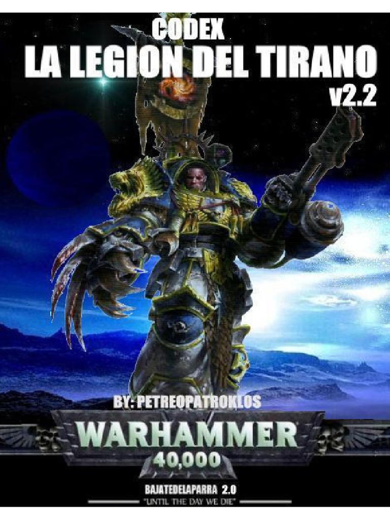 Codex Legion Del Tirano | PDF | Tanques | Infantería