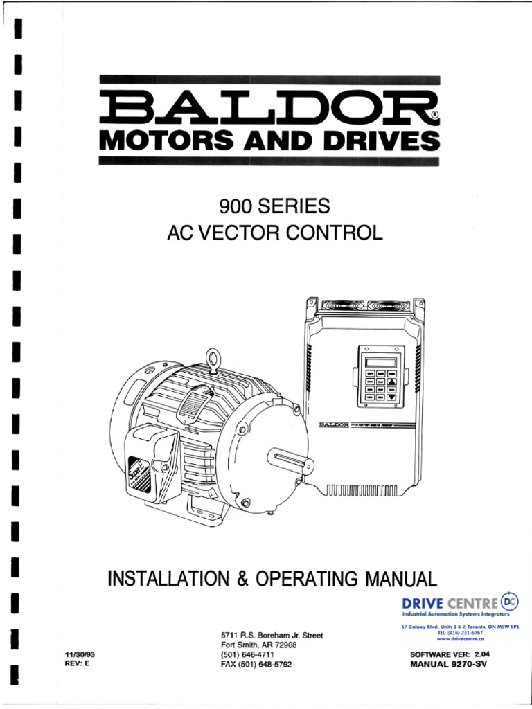 Baldor-SWEO-900-Series-Manual | PDF